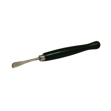 Scraper Kingsley Wooden Handle Curved Spoon Style End - Dental Brands