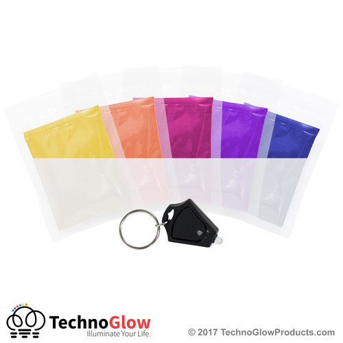 Photochromic Pigment Sample Kit with UV Light