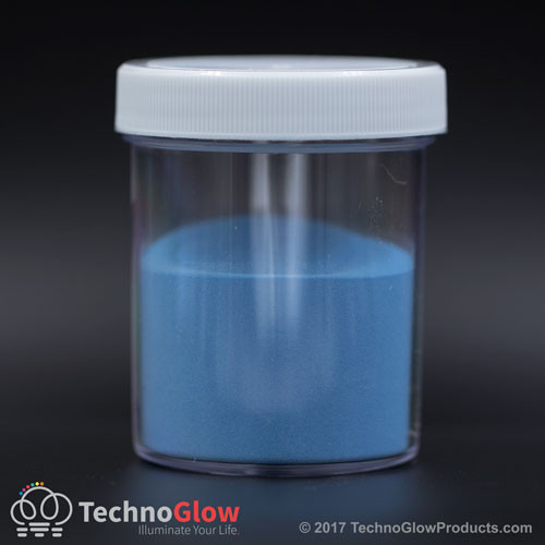 Fluorescent Blue Glow in the Dark Powder