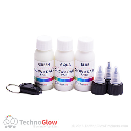 Glow Paint Performance Kit + UV Light