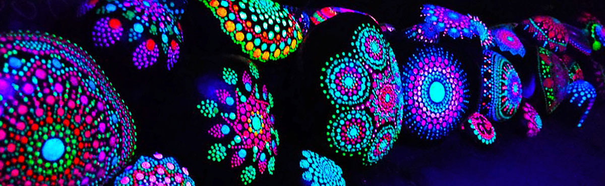 Glow in the Dark Paint & UV Laser Lights for Wall Murals - Techno Glow Inc