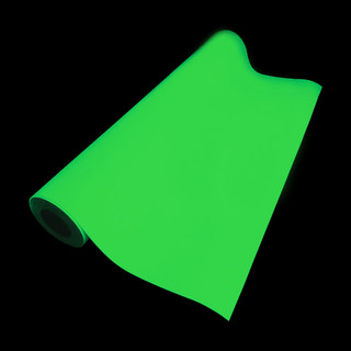 Glow in the Dark Vinyl Sheets with Adhesive Backing