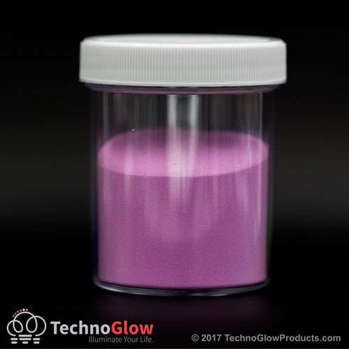 Purple to Blue Glow in the Dark Powder | Techno Glow