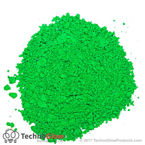 Green Fluorescent UV Powder Pigment