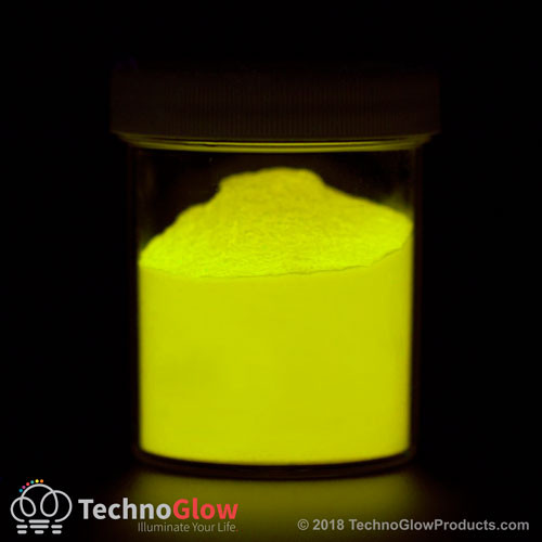 Pineapple Yellow Glow in the Dark & UV Powder