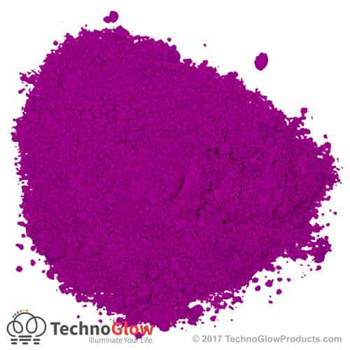 Purple Fluorescent UV Powder Pigment