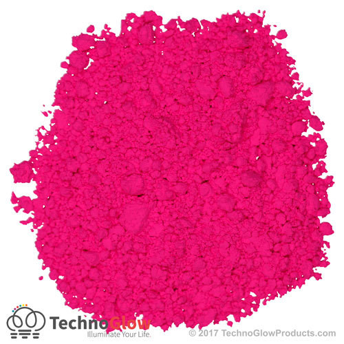 Magenta Pink Fluorescent UV Powder Pigment