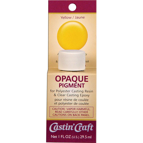 Yellow Opaque Pigment for Resin & Epoxy | Castin' Craft