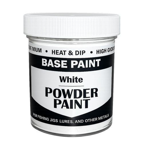 White Powder Paint Base Coat Primer | Heat & Dip Jigs