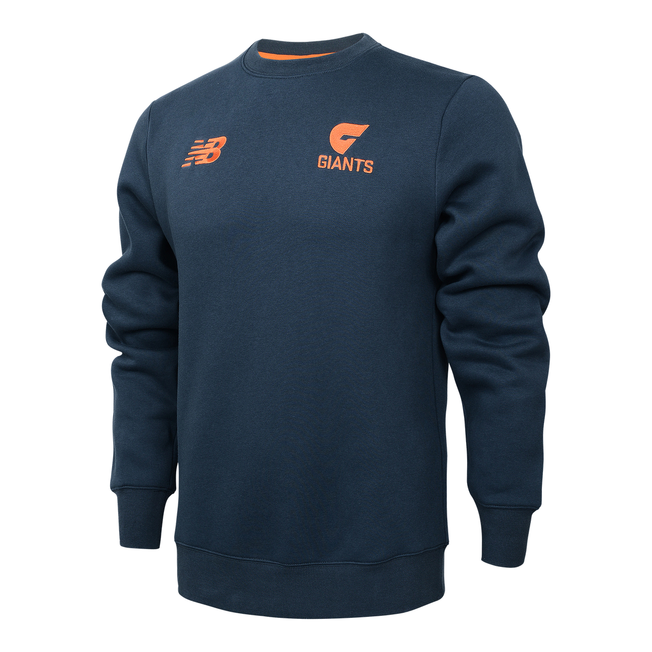 GIANTS x New Balance Crew Neck Jumper - Orange - GIANTS Shop
