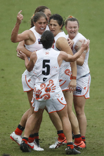 GIANTS AFLW Numbers Charcoal - GIANTS Shop