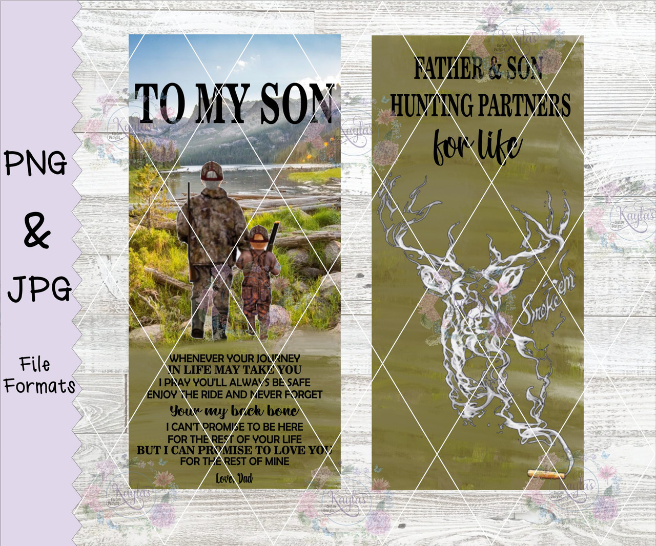 Father Son Hunting Partners For Life Digital Download