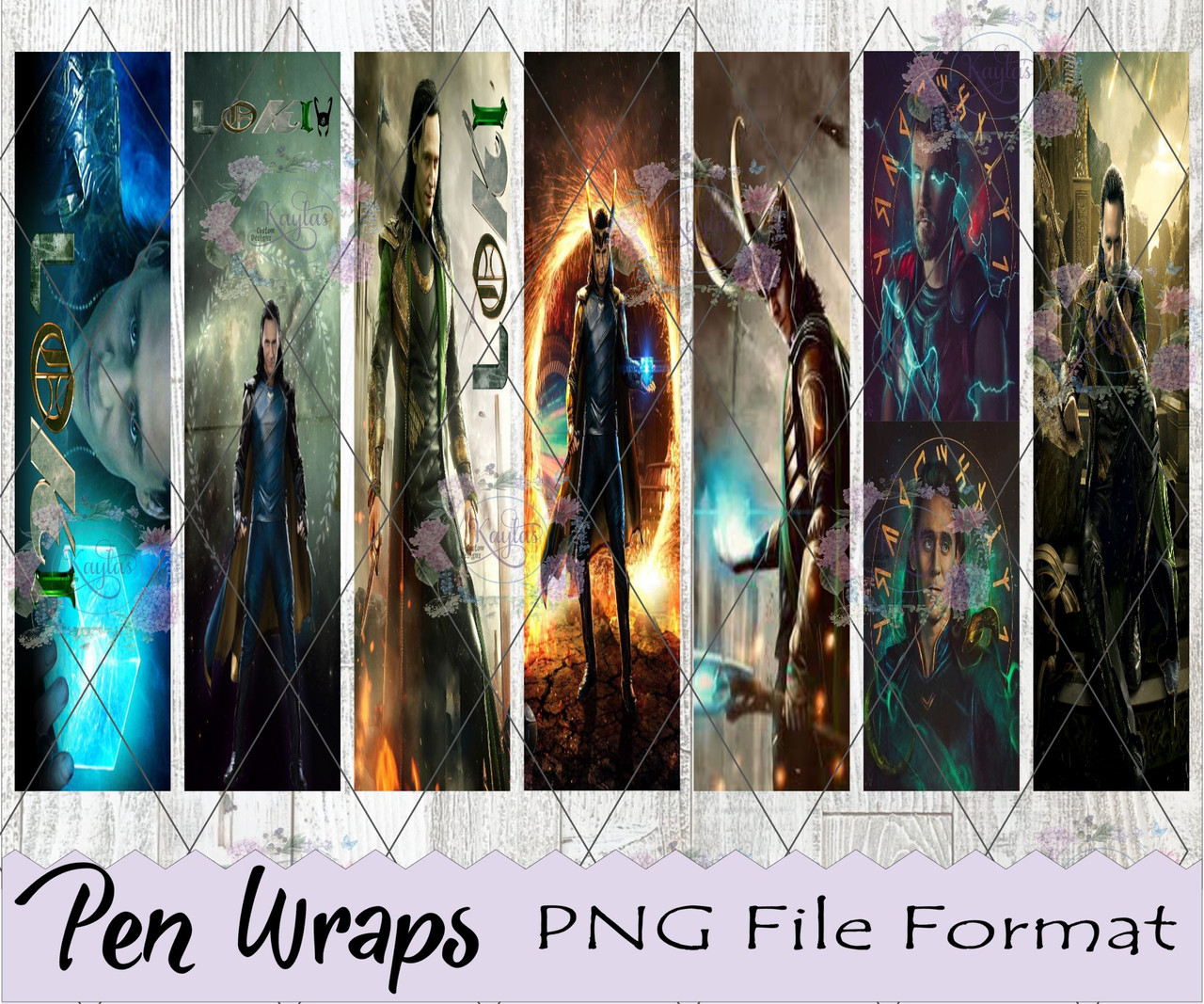 Loki Pen Wraps Digital Download