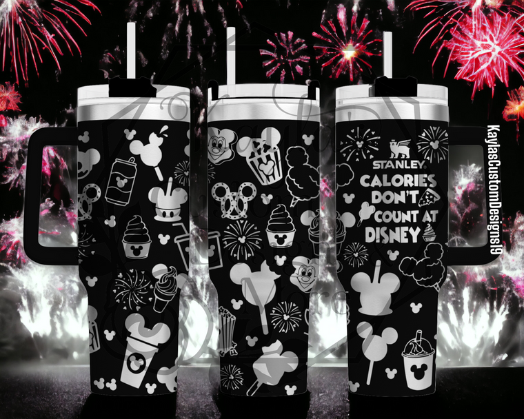 Disney Snacks SVG Tumbler Template Digital Download
