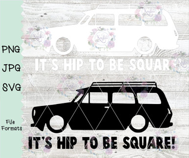It's Hip To Be Square Digital Download