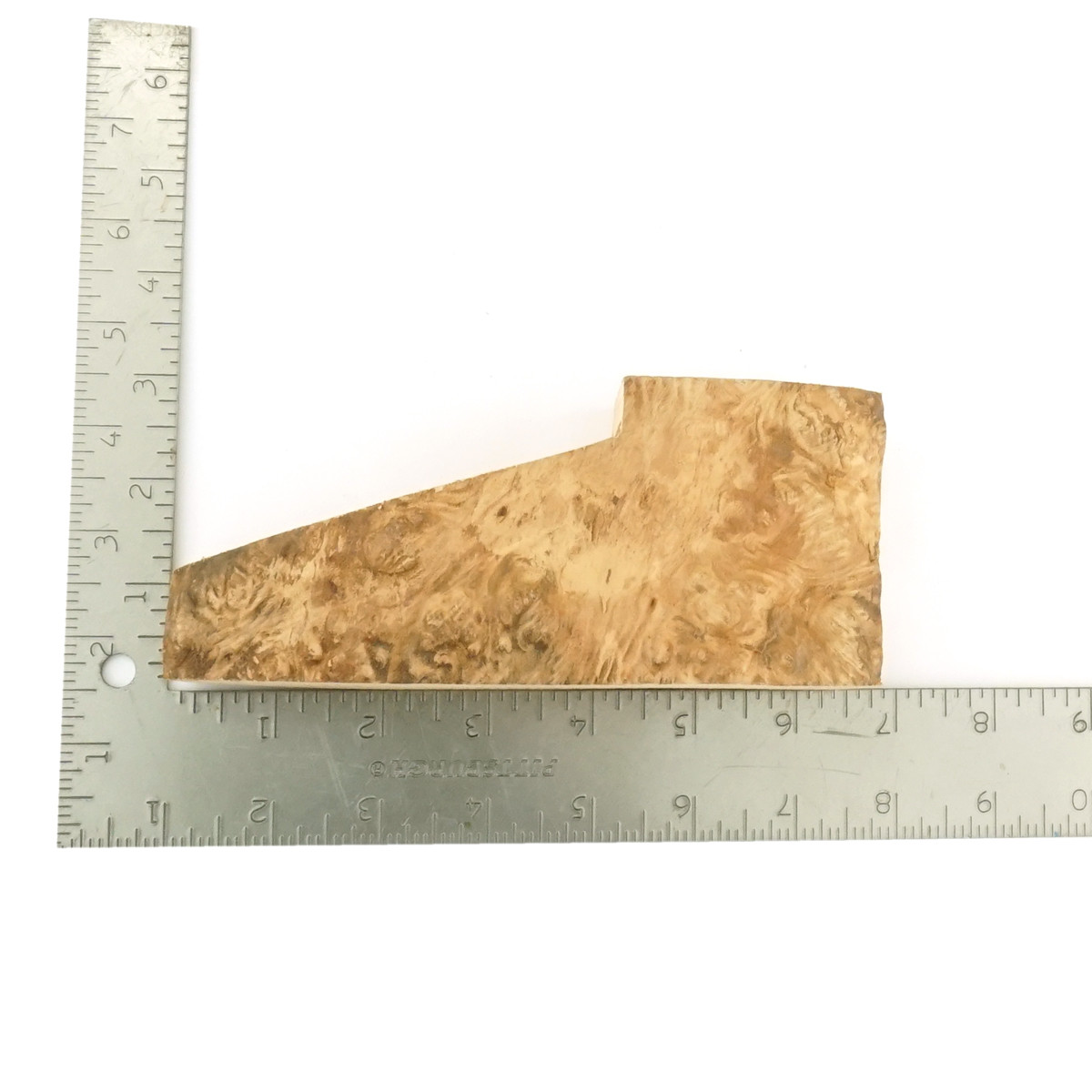 Manno Italian Briar Block Extra Long Ebauchon L-Shape w/ Plateaux One ...