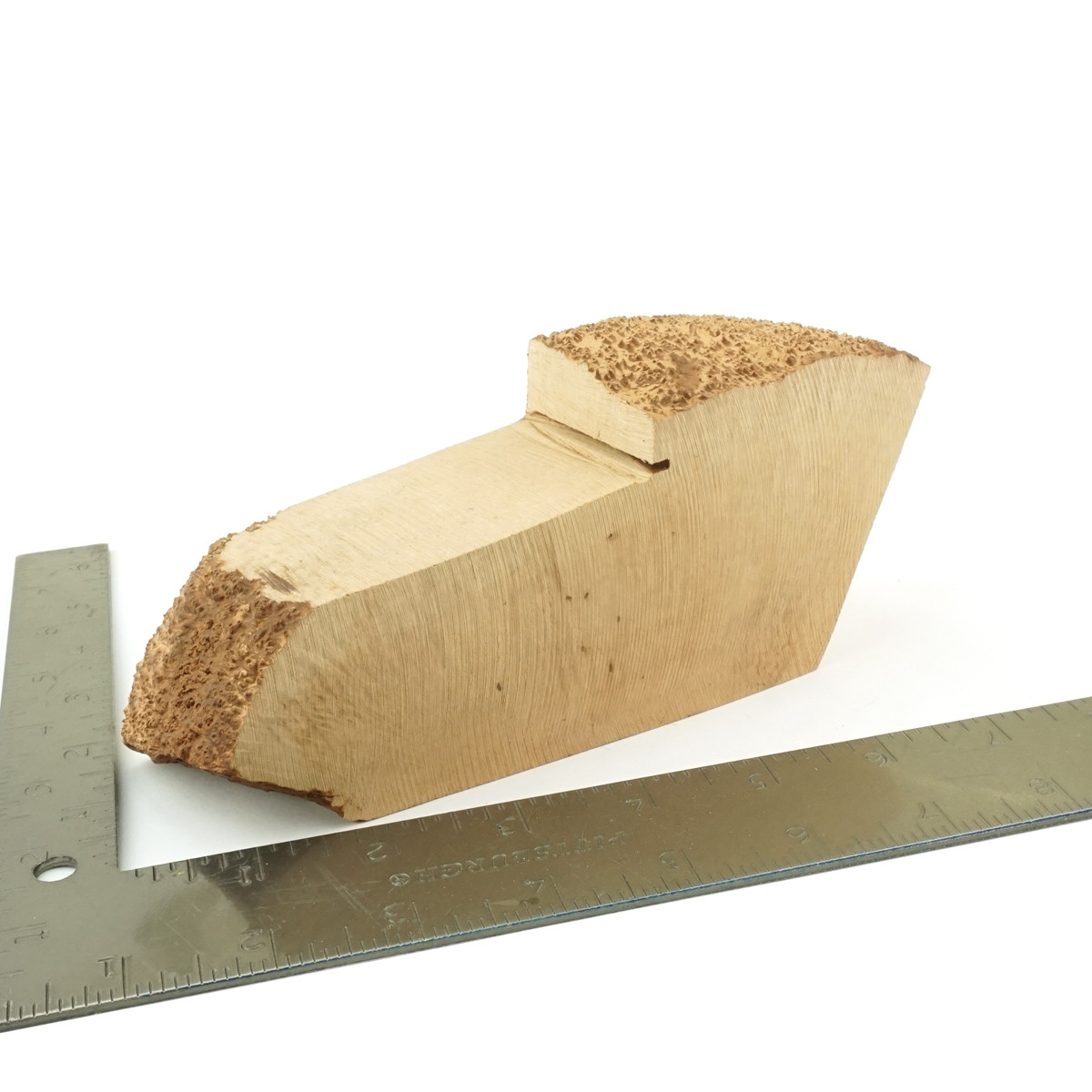 Manno Italian Briar Block Extra Long Ebauchon L-Shape w/ Top Plateaux ...