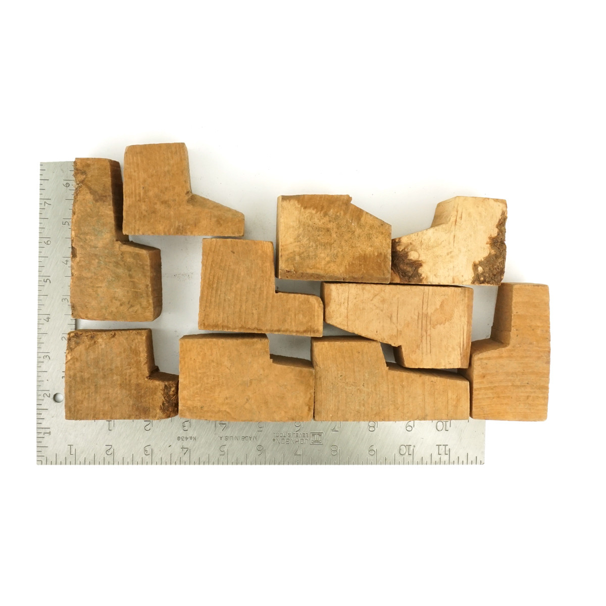 Rawkrafted Italian Briar Block Small L-Shape Ebauchon Assortment One ...