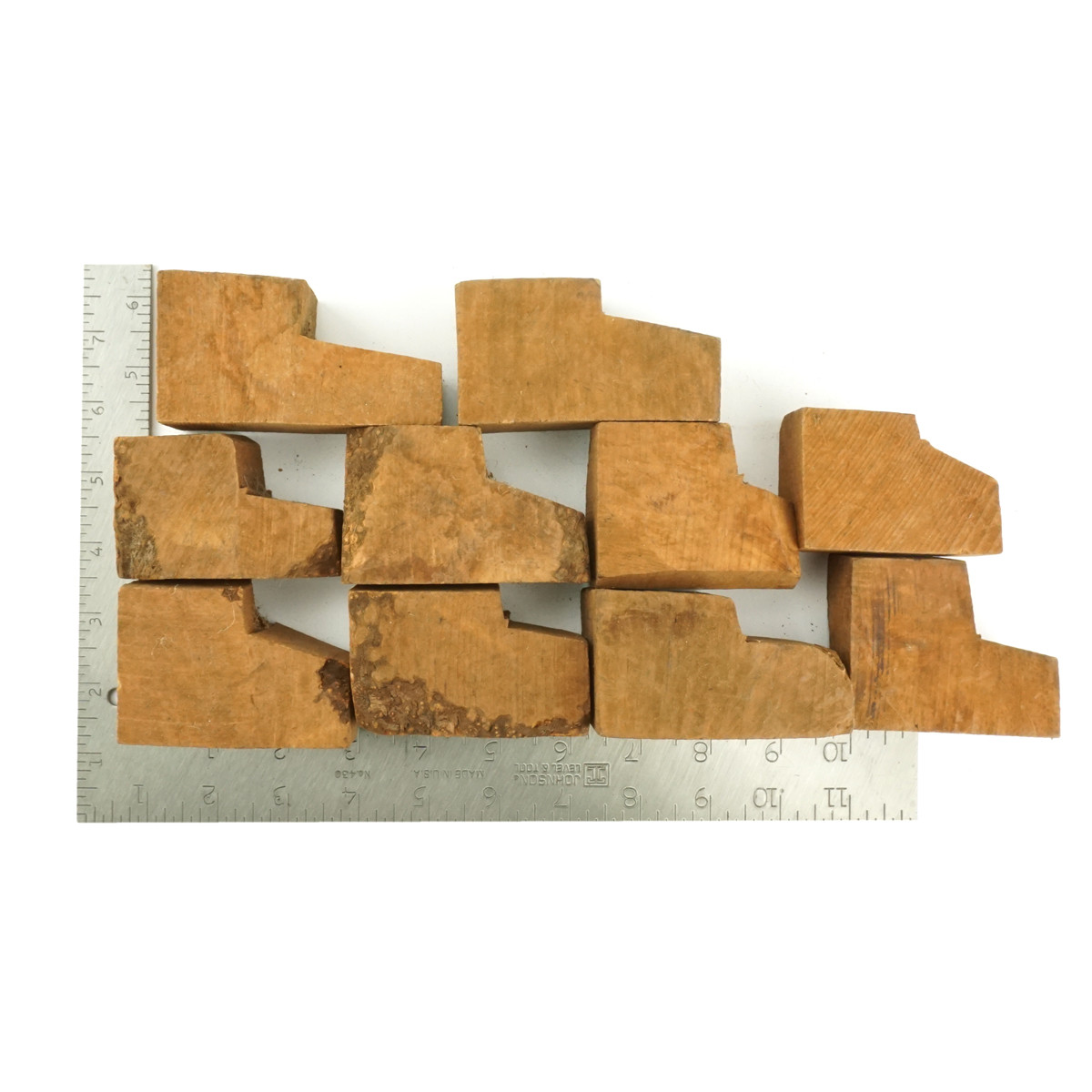Rawkrafted Italian Briar Block Small L-Shape Ebauchon Assortment One ...