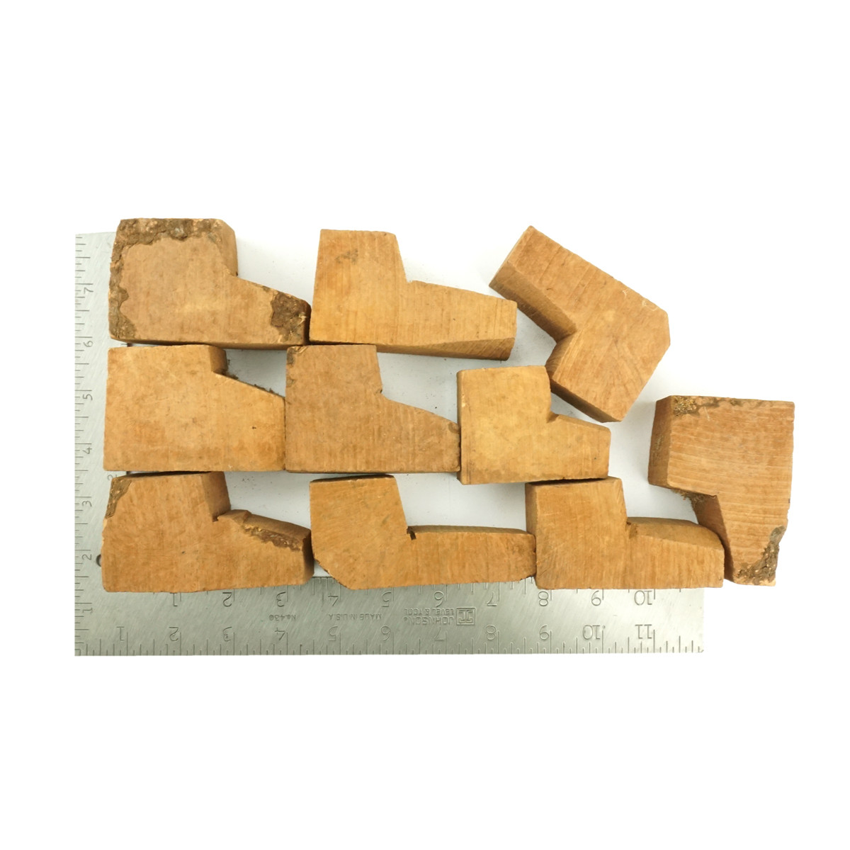 Rawkrafted Italian Briar Block Small L-Shape Ebauchon Assortment One ...