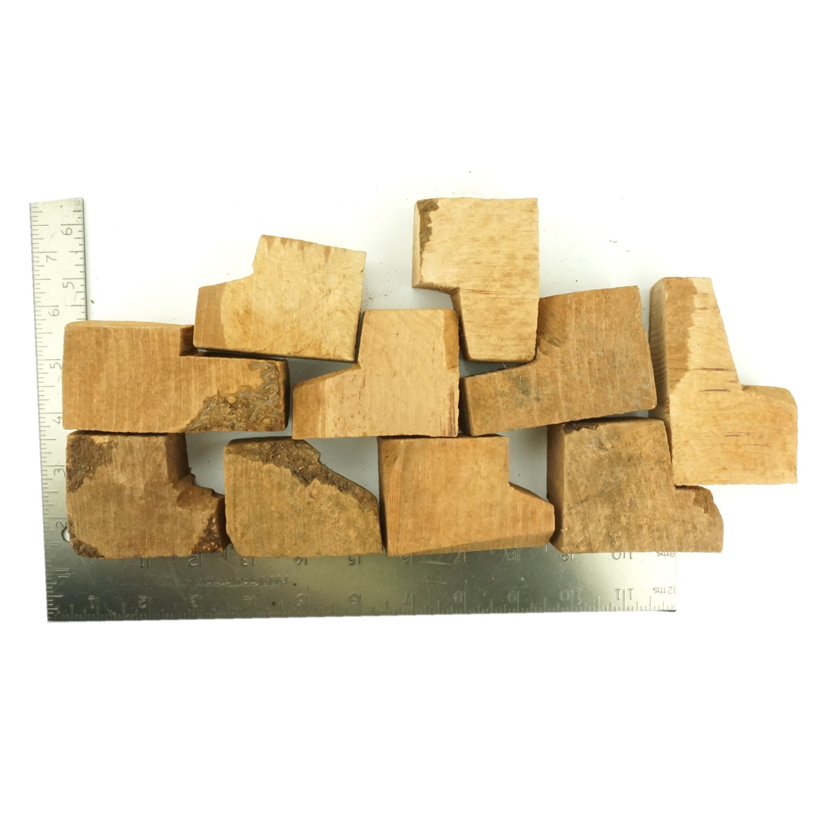 Rawkrafted Italian Briar Block Small L-Shape Ebauchon Assortment One ...