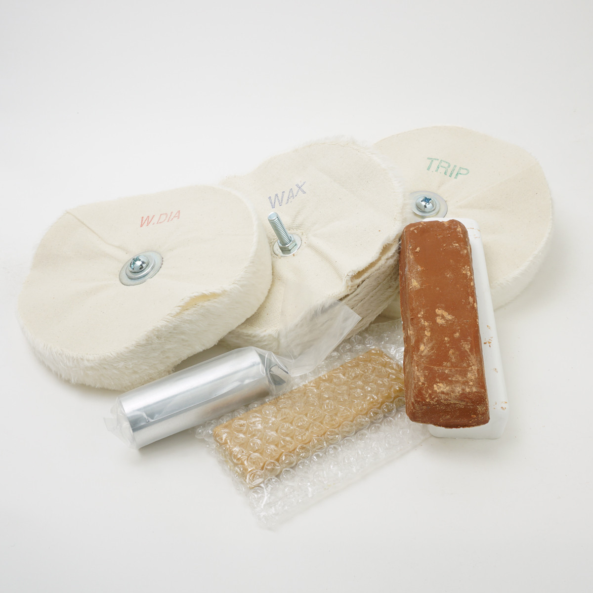 Beall Wood Buff Kit w/ 8" Wheels - RawKrafted