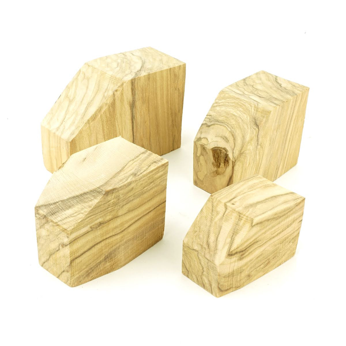 Manno Italian Olive Wood Block Ebauchon - RawKrafted