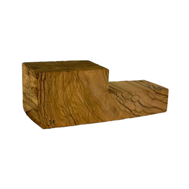 Manno Olive Wood Ebauchon L Shape Extra Long One-Off 149x54x45mm 2766 ...