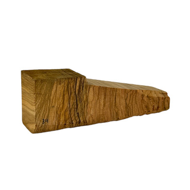 Manno Olive Wood Ebauchon L Shape Extra Long One-Off 160x53x42mm 2769 ...