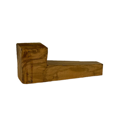 Manno Olive Wood Ebauchon L Shape Extra Long One-Off 152x57x37mm 2783 ...