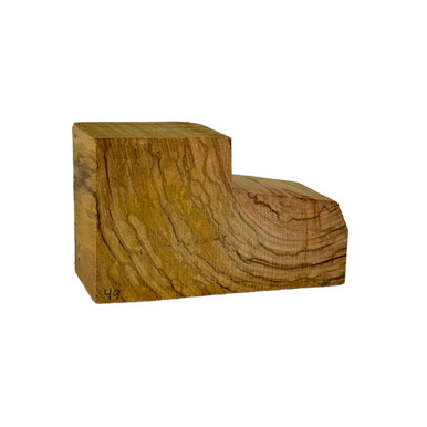 Manno Olive Wood Ebauchon L Shape Extra Long One-Off 128x76x52mm 2784 ...