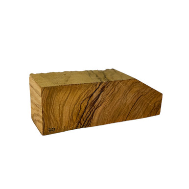 Manno Olive Wood Ebauchon L Shape Extra Long One-Off 155x54x56mm 2803 ...