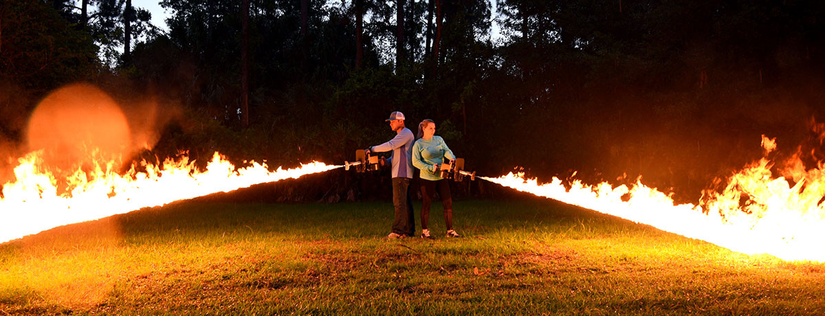 Exothermic Pulsefire LRT Flame Thower - Black Widow Firearms, LLC.