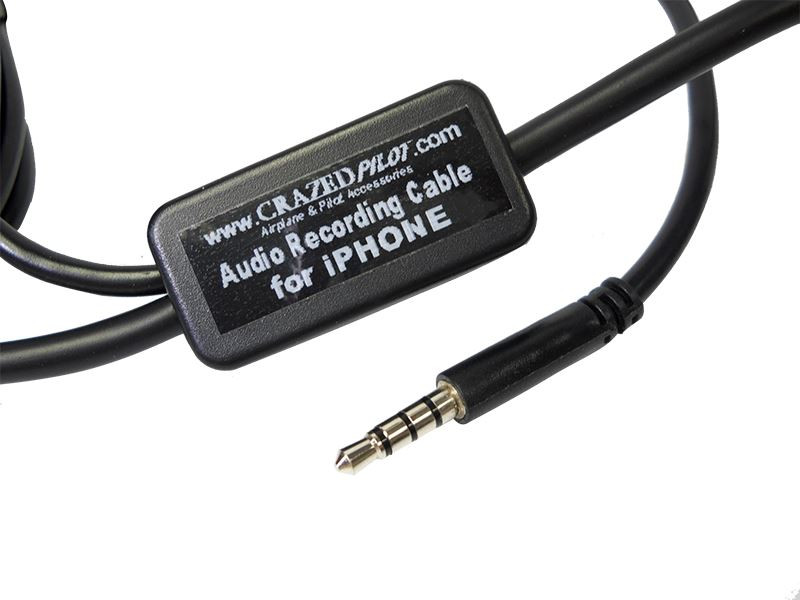 Plane Audio Recording Airplane Cockpit Audio Cable - Record ATC ...