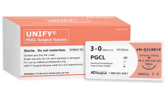 Unify PGCL Surgical Sutures, 3/8 Rev Cut