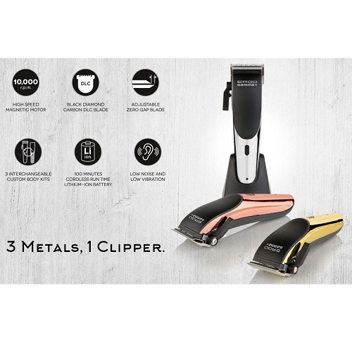 Gamma+ Ergo Magnetic Modular Cordless Clipper