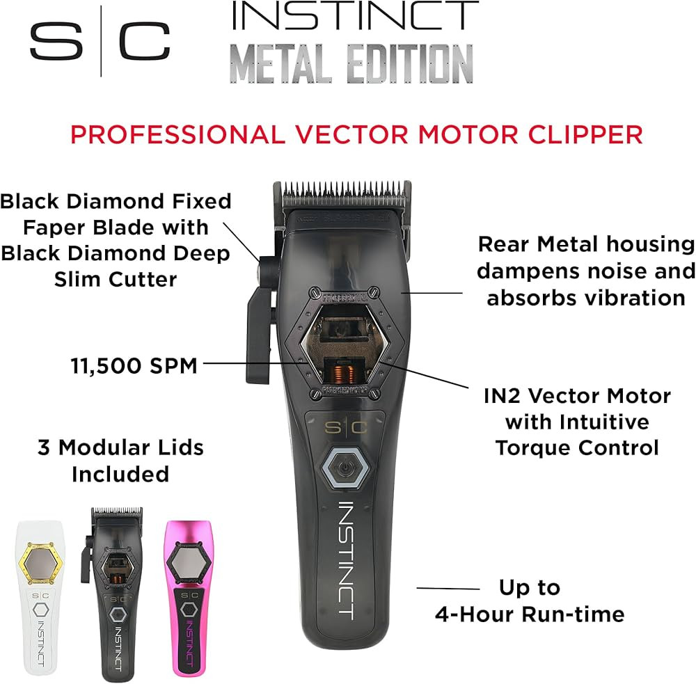 Stylecraft Instinct Metal Clipper IN2 Vector Motor with Torque Control