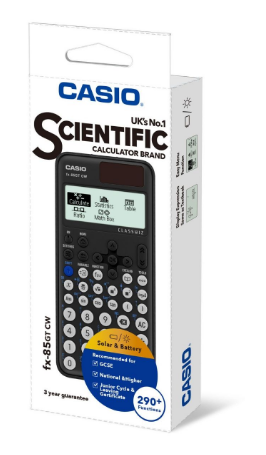 Casio fx-85GTX Scientific Calculator, Bl - STAMFORD HILL STATIONERS