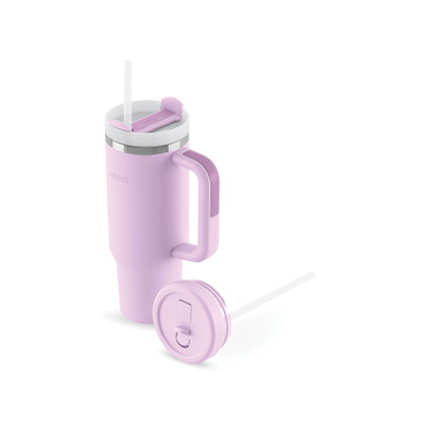 HydroQuench Insulated Tumbler with Two Lids, 1L - Lilac - Avanti Homewares Australia