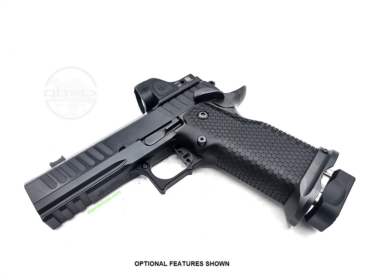 AB Prototype 1911DW Commander Custom Pistol, Double-Wide, Metal Grip ...