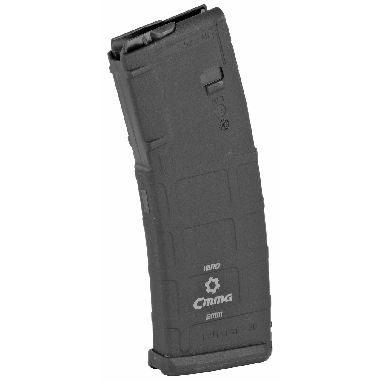 CMMG Magpul M2 MOE AR15 Conversion Magazine, 9mm, 10RD, Black - AB ...