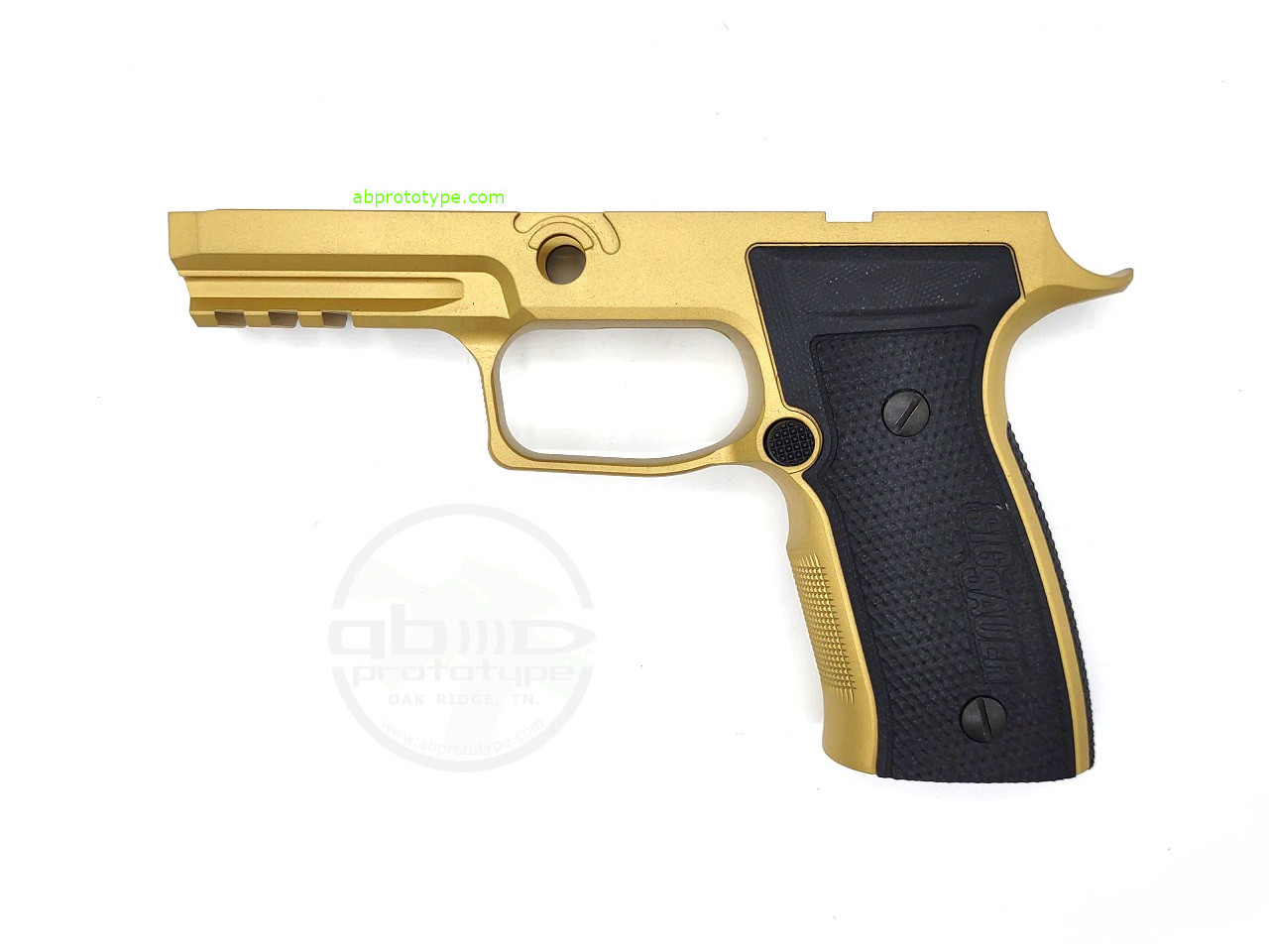 SIG Sauer P320 AXG Carry Grip Module, Aluminum, Gold - AB Prototype