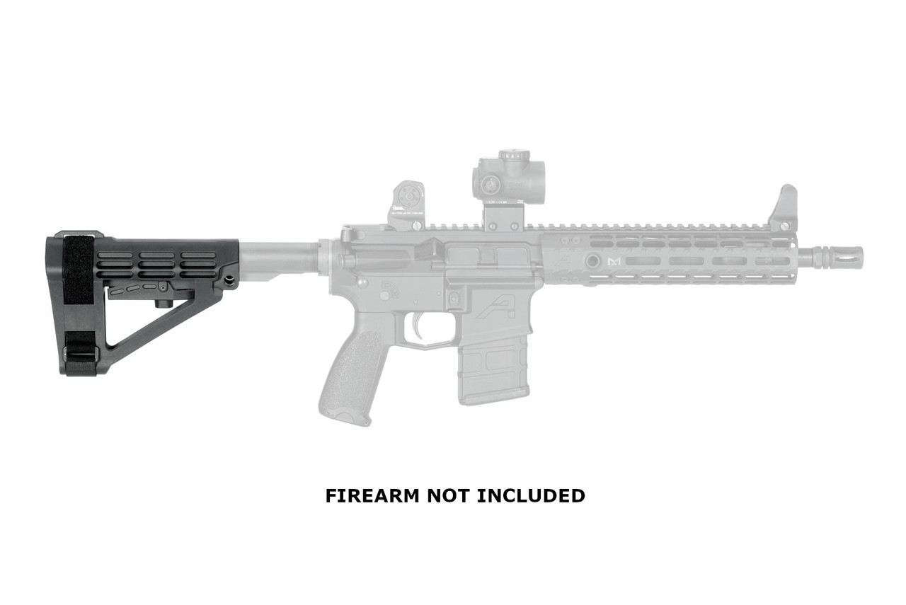 SB Tactical SBA4 Pistol Brace, Gray - AB Prototype