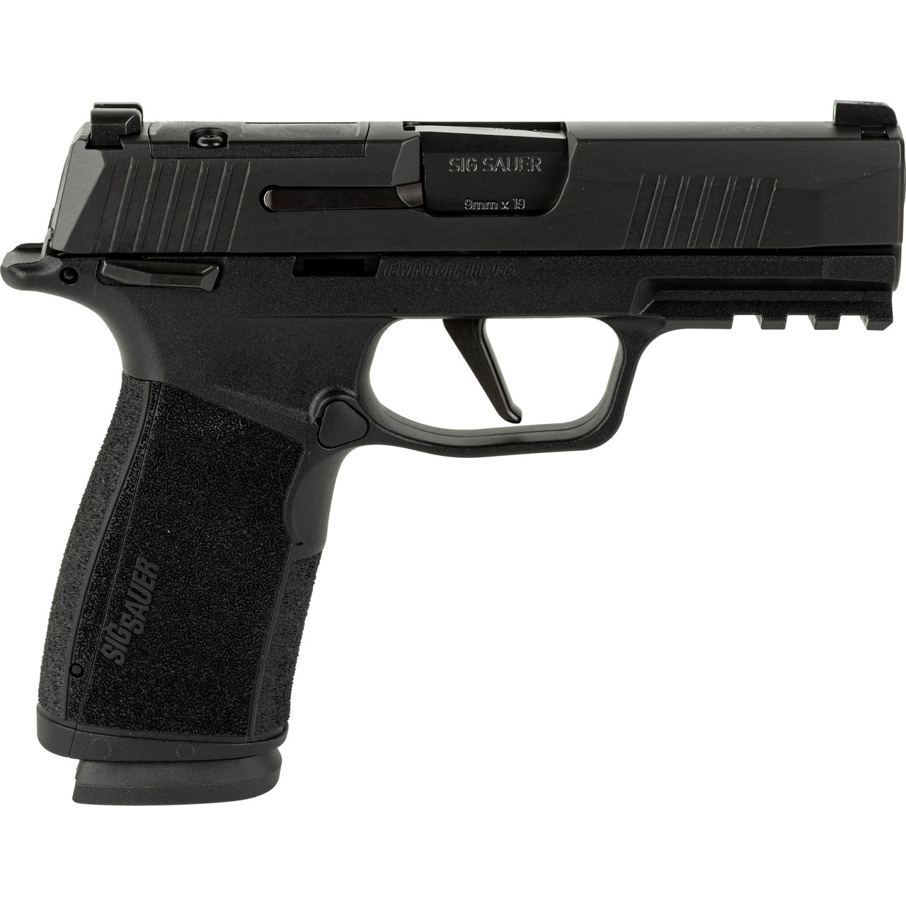 SIG Sauer P365X Macro Pistol, Non-Comp, Manual Safety, 17RD, 9mm, Black ...