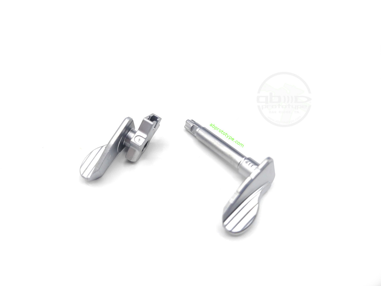 SIG Sauer P320 Manual Safety Levers, Stainless Steel PVD - AB Prototype