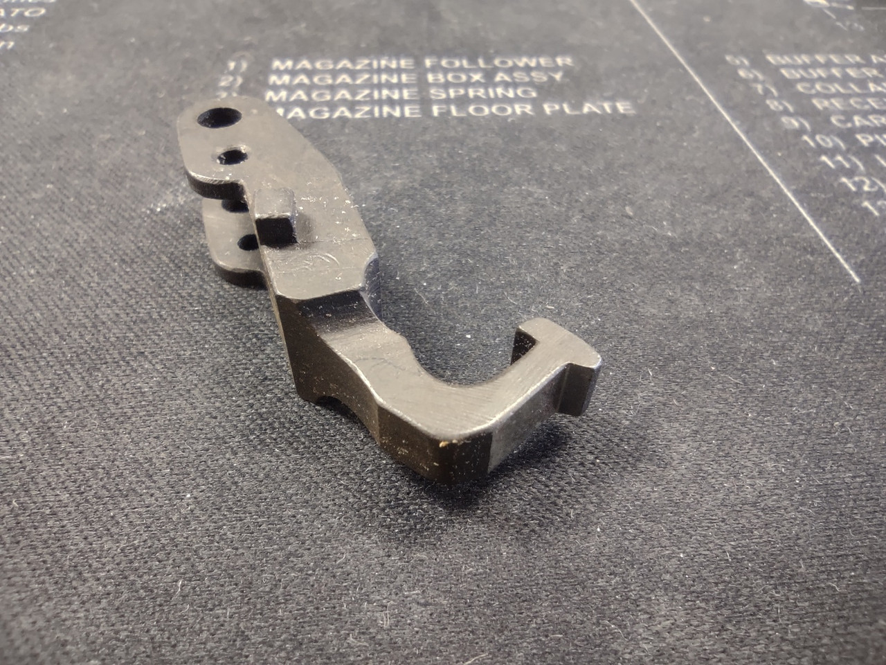 CZ VZ61 Hammer, Stripped, Surplus, Used - AB Prototype