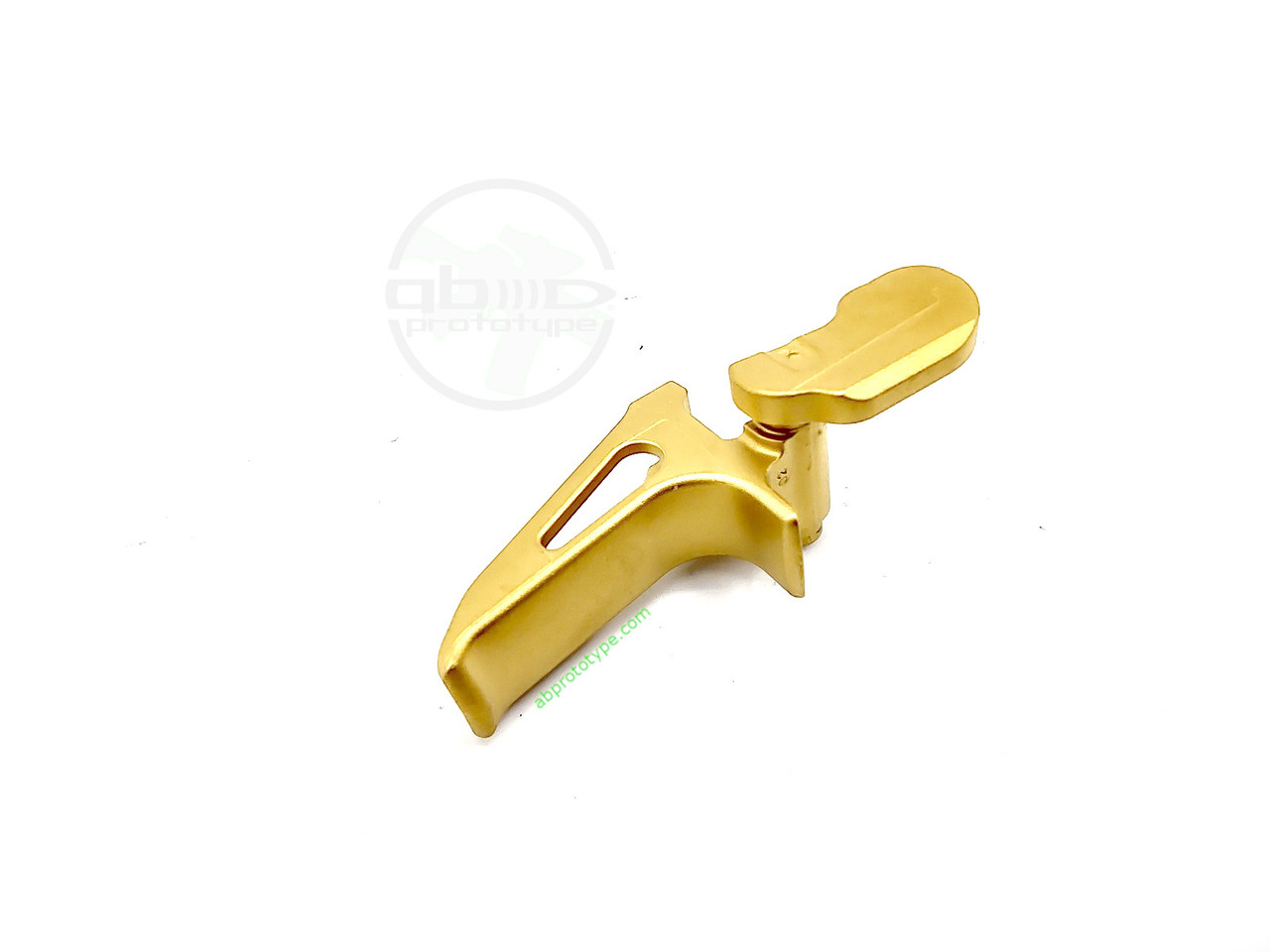 SIG P320 Skeletonized Flat Trigger, Gold TiN - AB Prototype