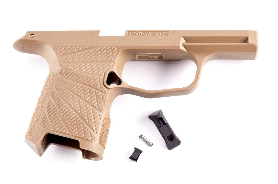 Wilson Combat P365 Grip Module, Tan - AB Prototype