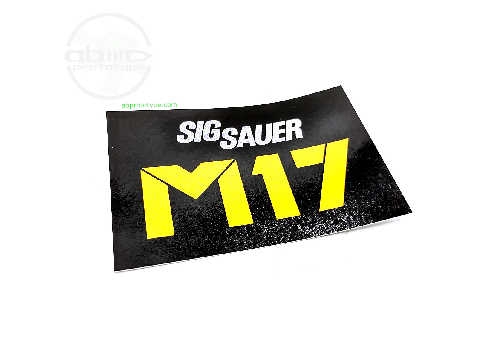 SIG Sauer M17 Logo Sticker - AB Prototype