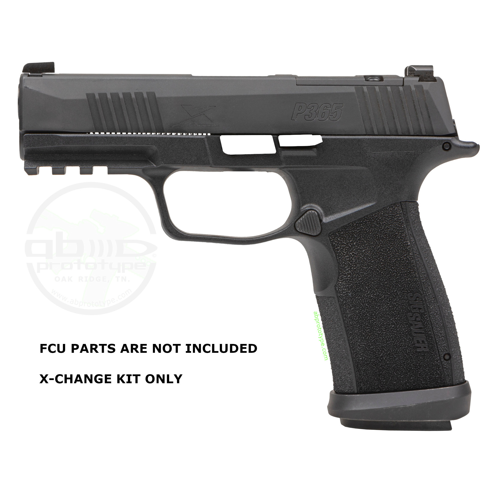 SIG Sauer P365X Macro Tacops X-Change Kit, 9mm, Black - AB Prototype